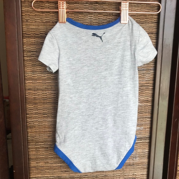 Puma | One Pieces | Puma Logo Boys Baby Onesie One Piece Bodysuit ...